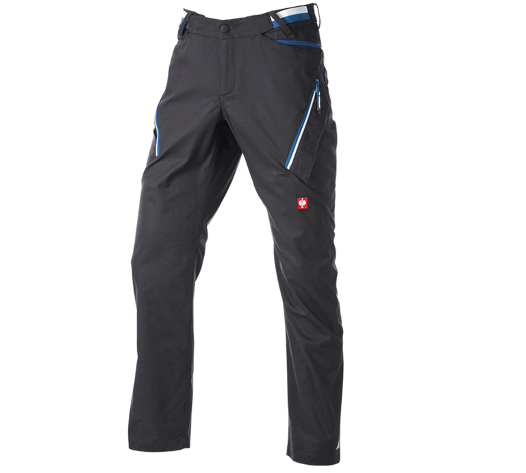 Multipocket-Hose e.s.ambition graphit/enzianblau | Strauss
