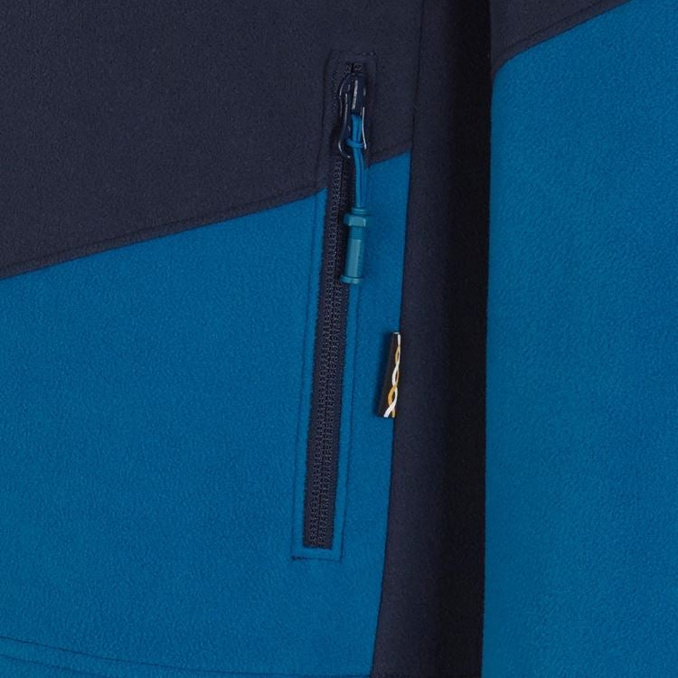 Fleece Troyer e.s.motion 2020 dunkelblau/atoll | Strauss