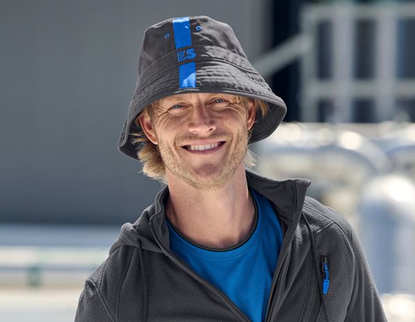 Arbeitshut e.s.motion 2020 graphit/enzianblau | Strauss