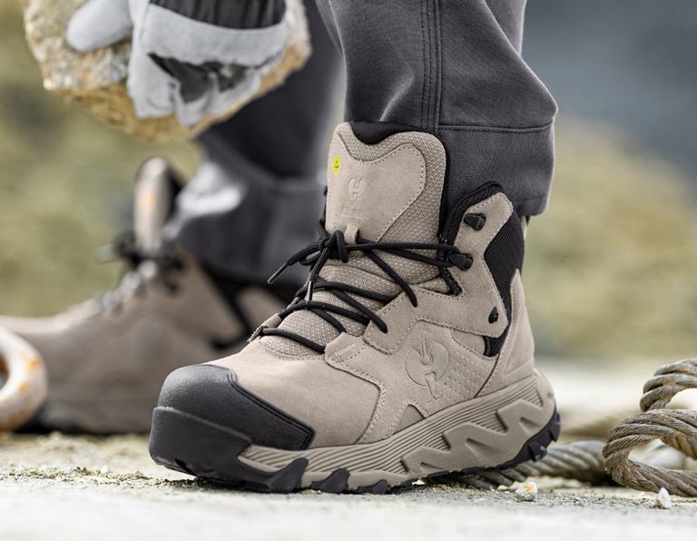 S7S Bezpečnostní obuv e.s. Turin mid delfíní šedá | Strauss