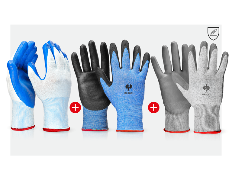 Handschuh-Set Schnitt | Strauss