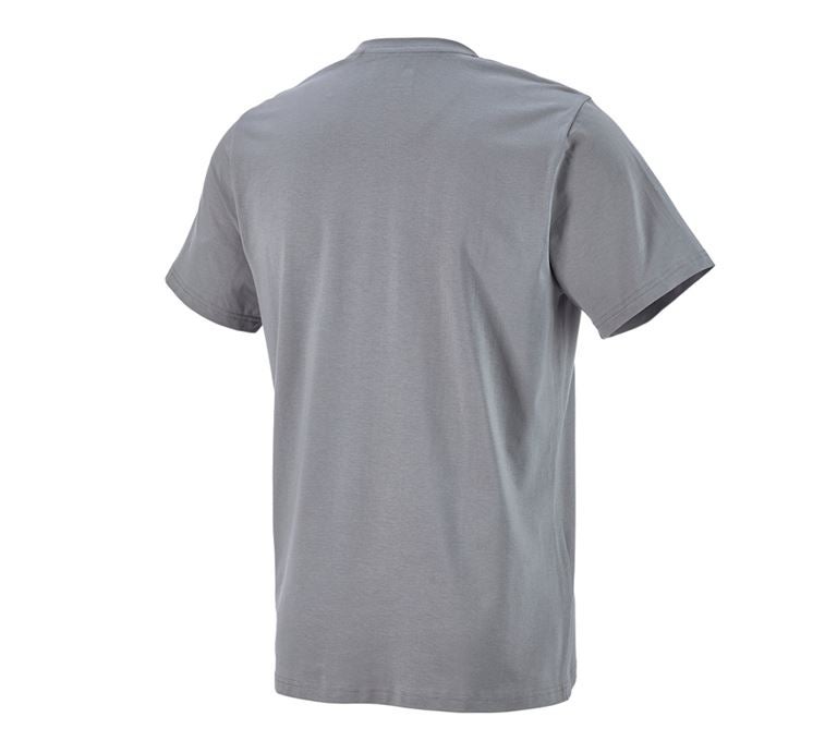 e.s. T-Shirt strauss works platin | Strauss