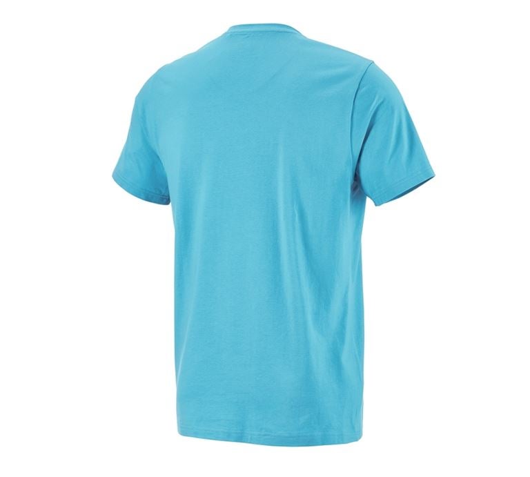e.s. T-Shirt strauss works lapistürkis | Strauss