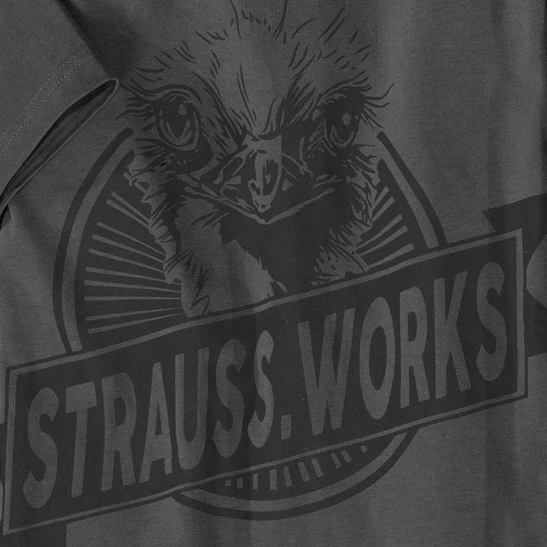 T-Shirt e.s.iconic works carbongrau | Strauss