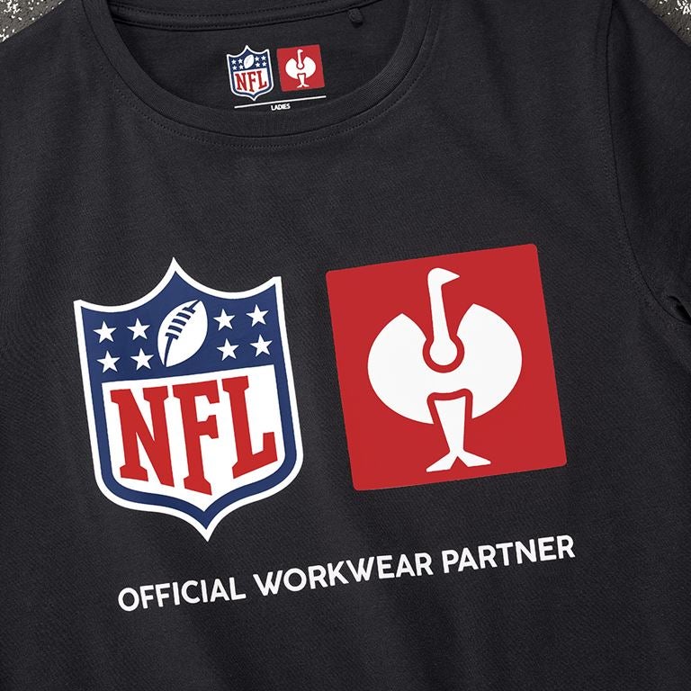 NFL T-Shirt cotton, ladies black | Strauss