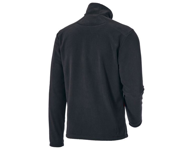FCB FLEECE JACKET black/straussred | Strauss