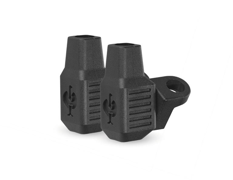 e.s. ear pod holder schwarz | Strauss
