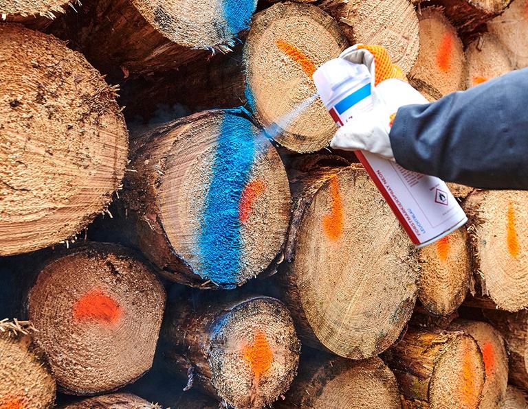 e.s. Forstmarkierspray Neon #67 leuchtblau | Strauss