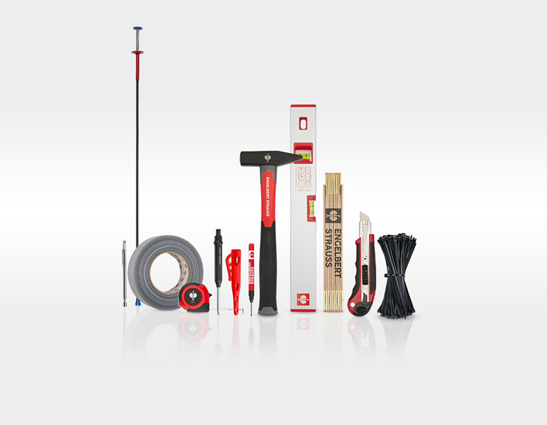 Werkzeug-Set Allround Meister+Werkzeugtrolley | Strauss