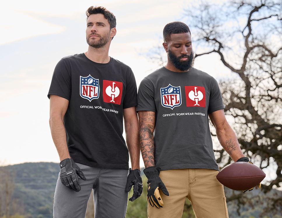 NFL T-Shirt cotton schwarz | Strauss