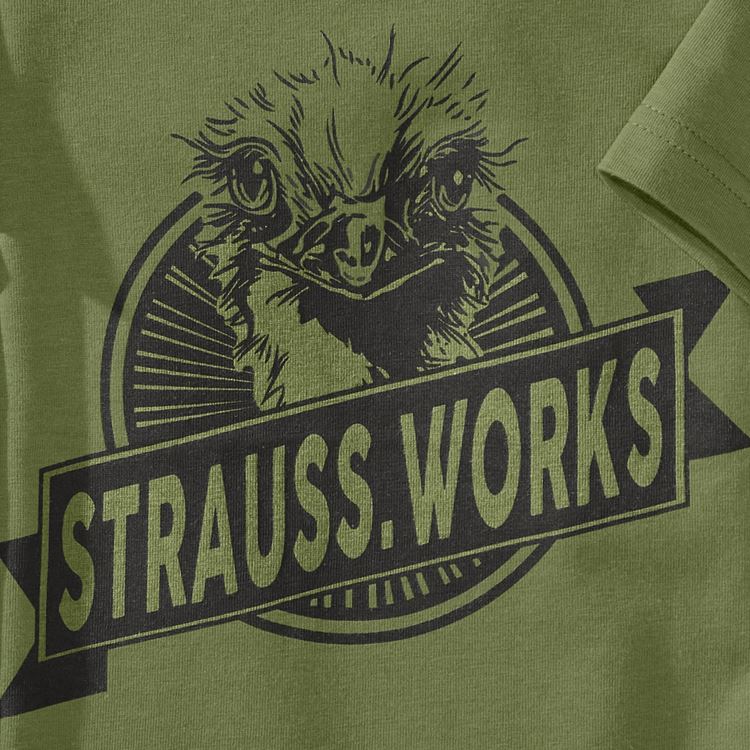 T-Shirt e.s.iconic works, Kinder berggrün | Strauss