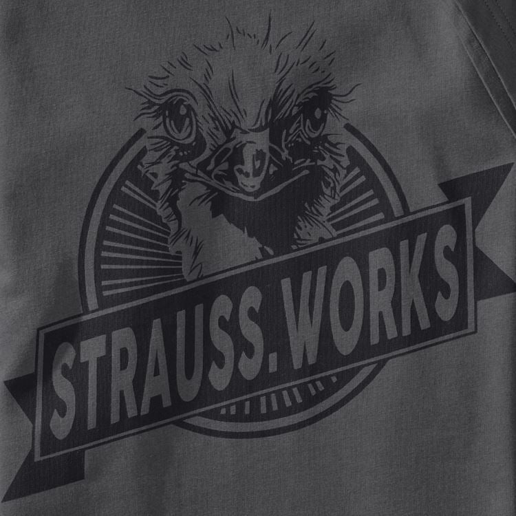 T-Shirt e.s.iconic works, Damen carbongrau | Strauss