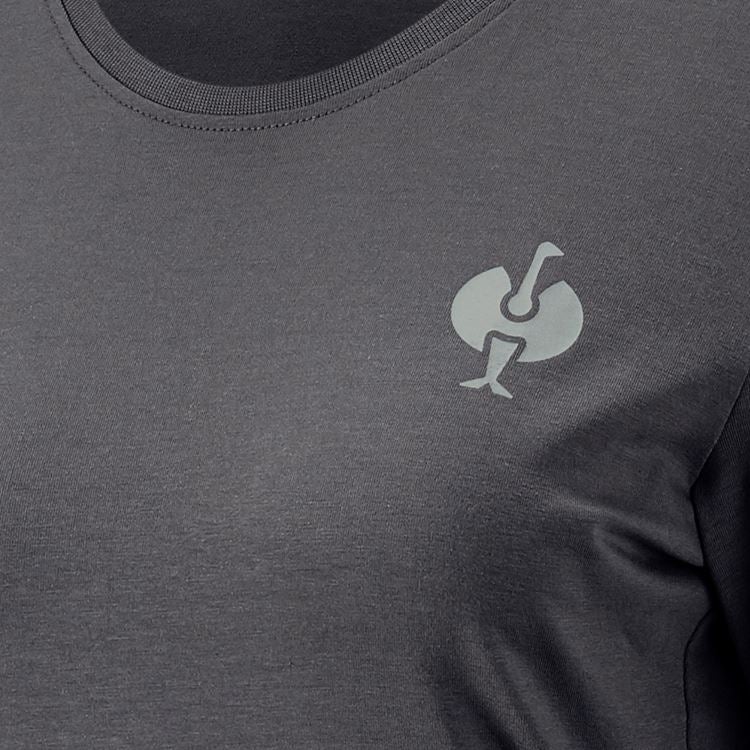 e.s. Pyjama Longsleeve, Damen carbongrau | Strauss