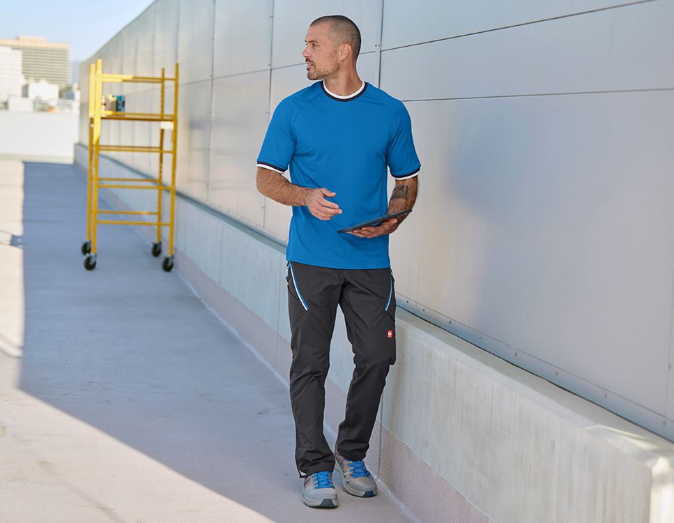 Multipocket-Hose e.s.ambition graphit/enzianblau | Strauss