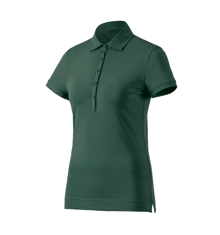 Polo Shirt Grun Damen