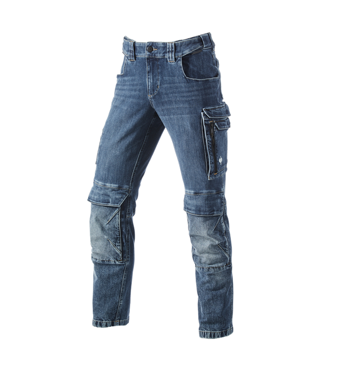 Cargo Worker-Jeans e.s.concrete stonewashed | Strauss