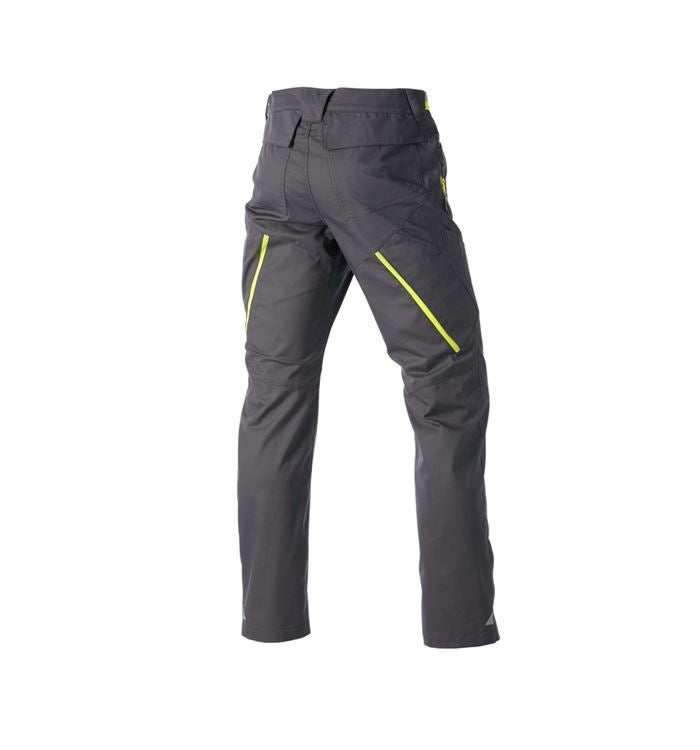 Multipocket-Hose e.s.ambition anthrazit/warngelb | Strauss
