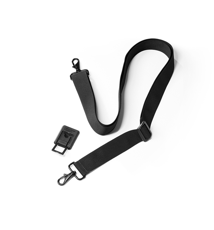e.s. phone leash schwarz | Strauss