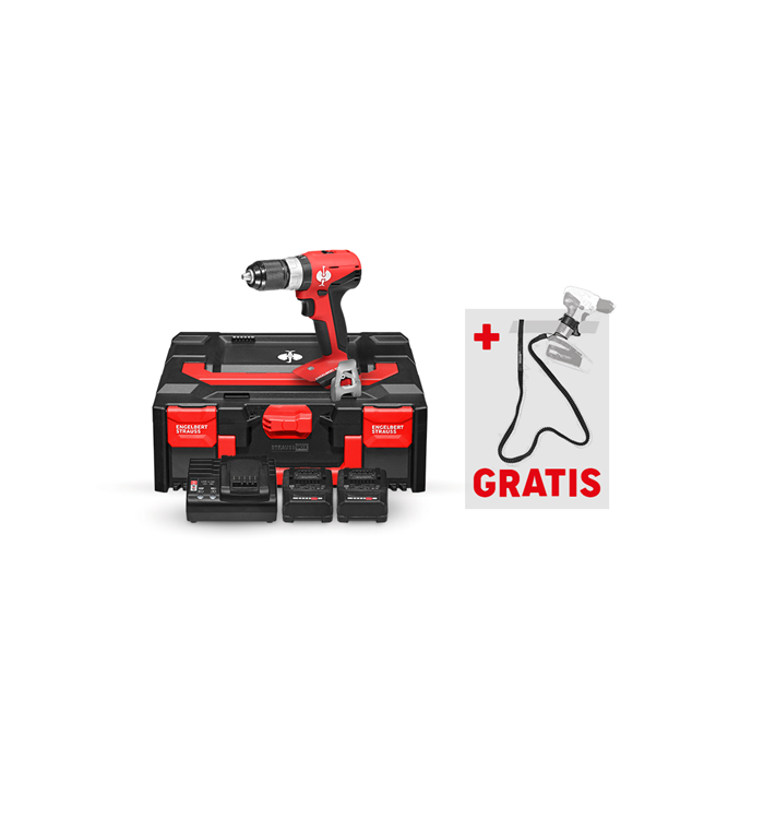 18,0V Akku-Schlagbohrschrauber L+Power tool hold. | Strauss