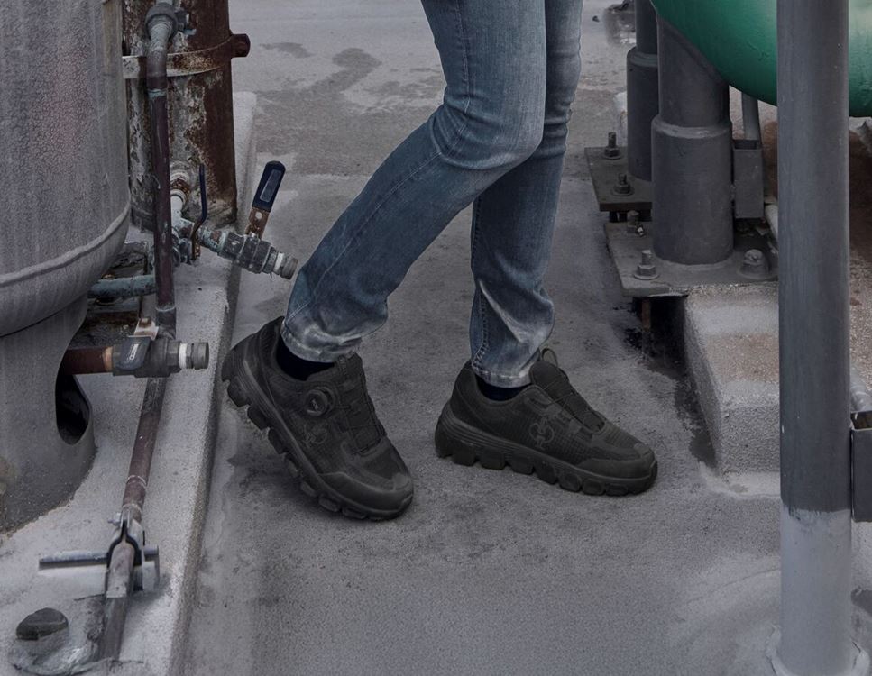 O1 arbejdssko e.s. Rexburg low sort | Strauss