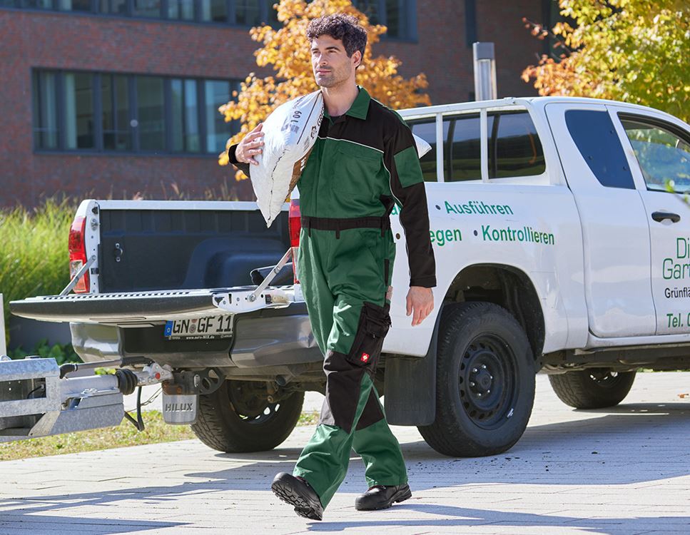 Kedeldragt e.s.image grøn/sort | Strauss