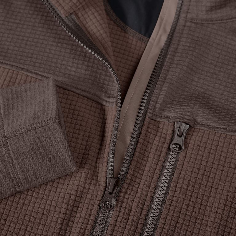 Pull camionneur climacell e.s.dynashield marron mélange | Strauss