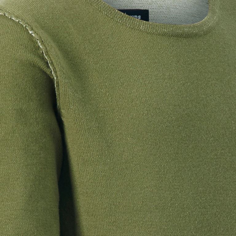 Pullover à col rond e.s.iconic, enfants vert montagne | Strauss