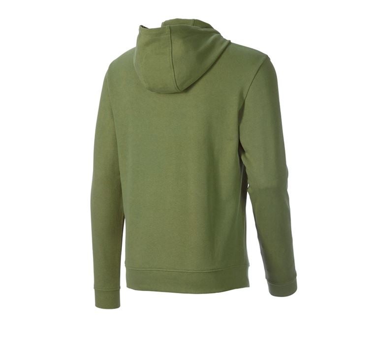Hoody sweatshirt e.s.iconic works vert montagne | Strauss