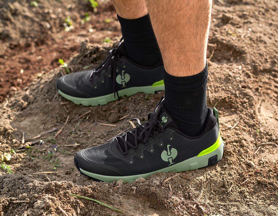 Chaussures Allround e.s. Bani noir/vert pâle | Strauss