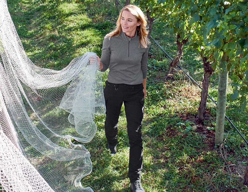 Pull camionneur e.s.vintage, femmes étain | Strauss