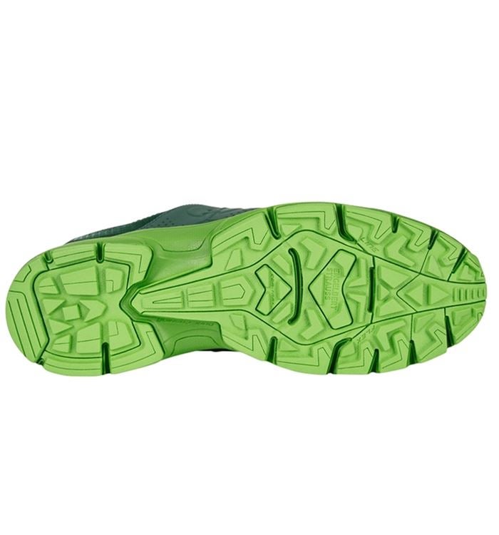 O1 Chaussures de travail e.s. Corvids II low vert/vert d'eau | Strauss