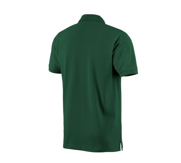 e.s. Polo-Shirt cotton grün | Strauss