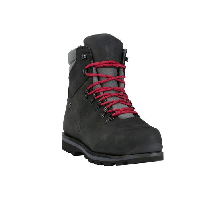 S7L Safety boots e.s. Alrakis II mid black/titanium/ruby | Strauss