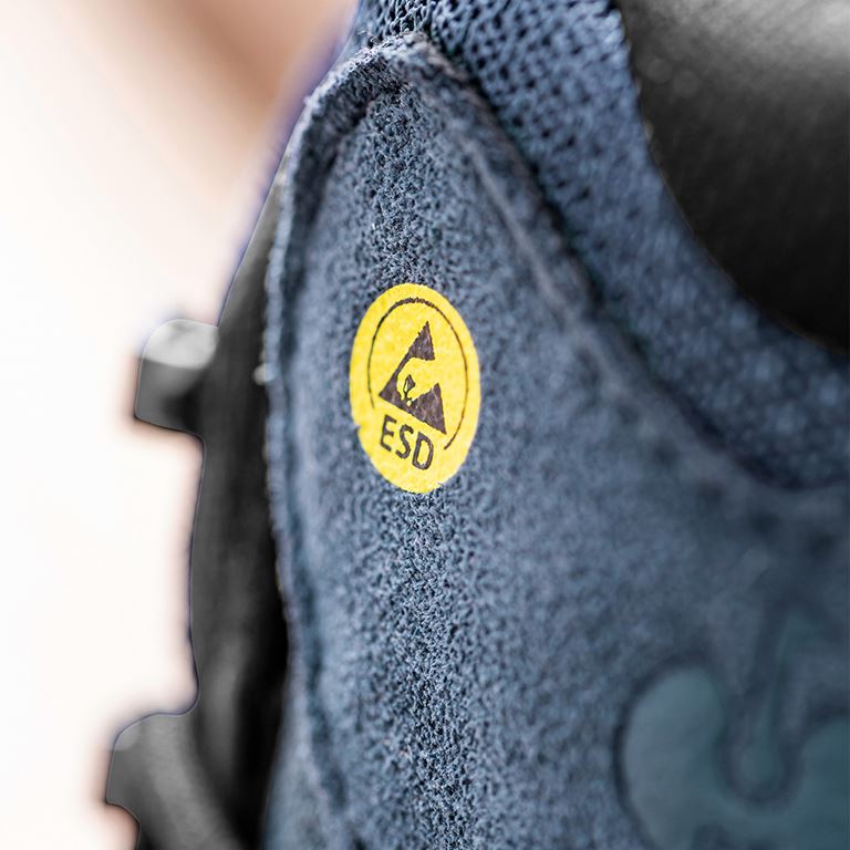 S7S Safety boots e.s. Turin mid oxidblue | Strauss