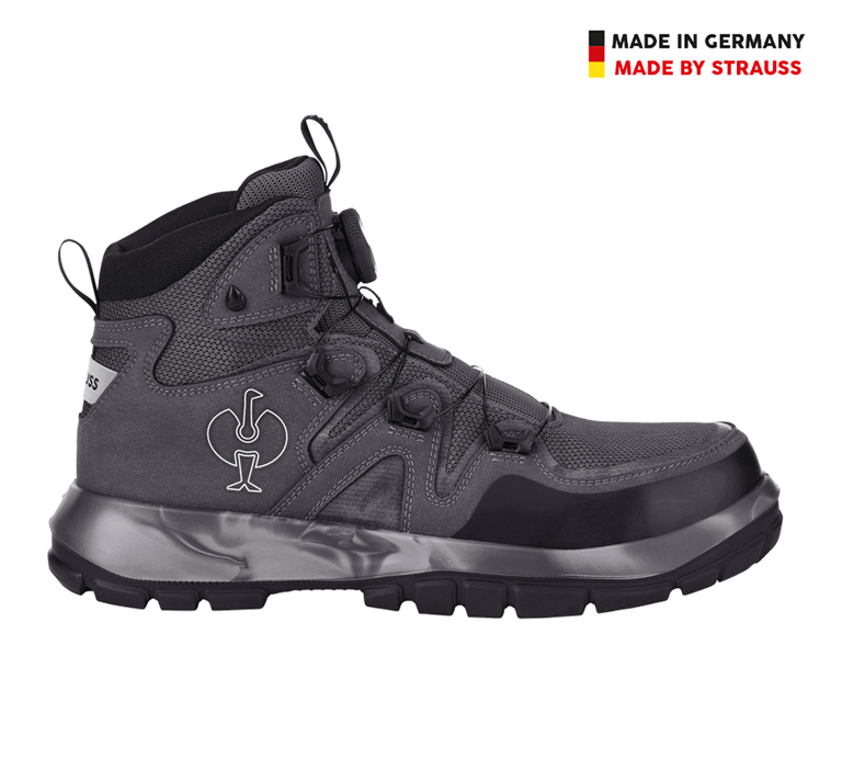 S7S Safety boots e.s. Altadena mid black | Strauss