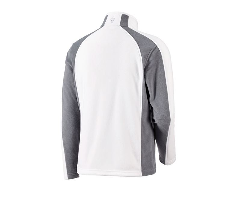 Microfleece jacket dryplexx® micro white/grey | Strauss