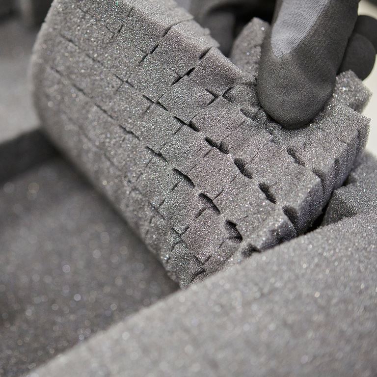 Pre-cut foam insert STRAUSSbox 145 large | Strauss