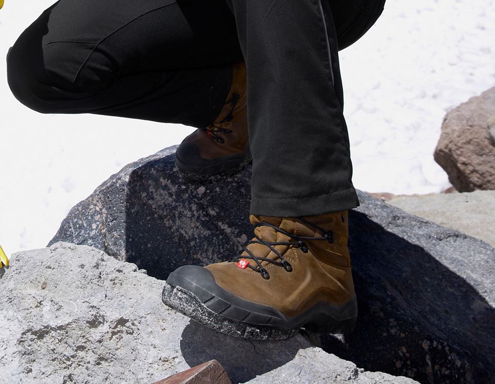 S7 Bottes de sécurité e.s. Okomu high brun | Strauss