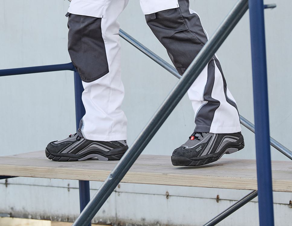 e.s. S3 Safety shoes Cursa platinum/anthracite | Strauss