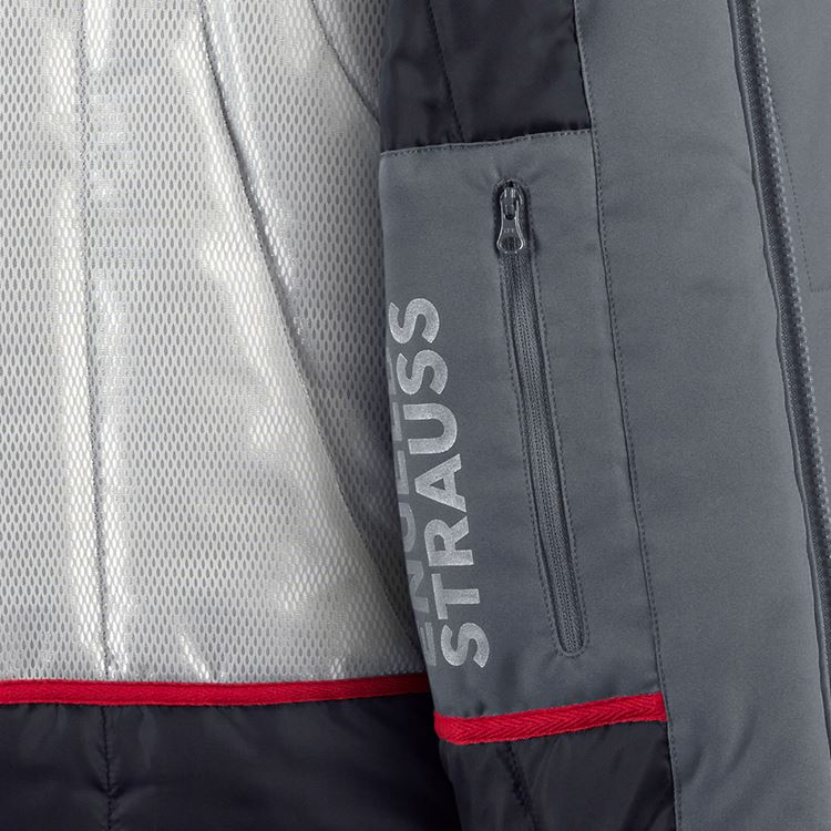 Softshell jacket e.s.motion grey/black | Strauss
