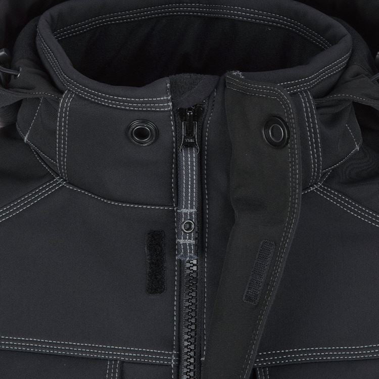Winter softshell jacket e.s.roughtough black | Strauss