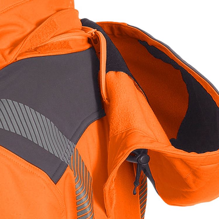 High-vis softshell jacket e.s.motion high-vis orange/anthracite | Strauss