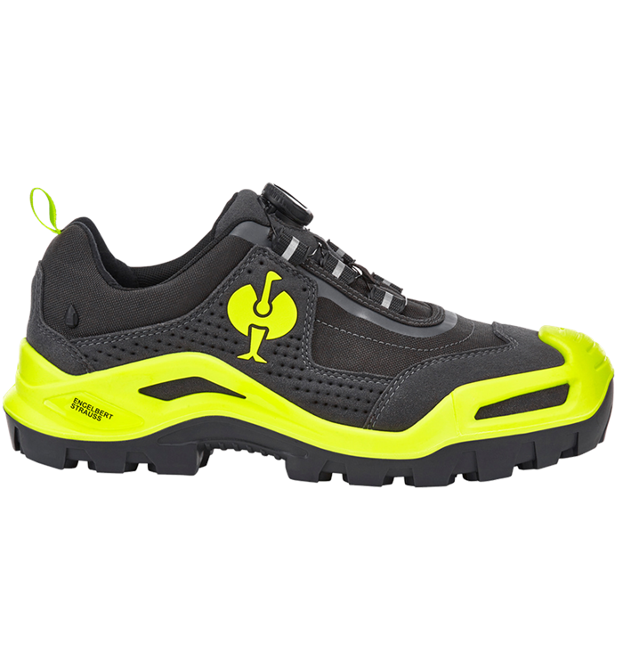 S3 Safety shoes e.s. Kastra II low anthracite/high-vis yellow | Strauss