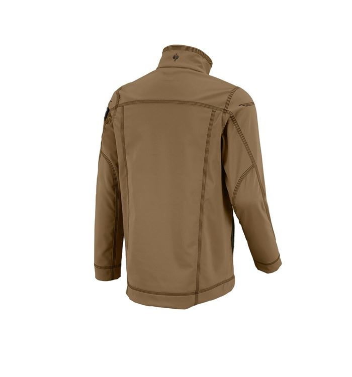 Softshell jacket e.s.roughtough walnut | Strauss