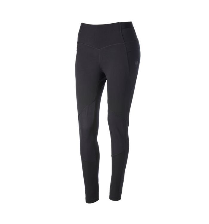 Race tights e.s.trail, ladies' black | Strauss