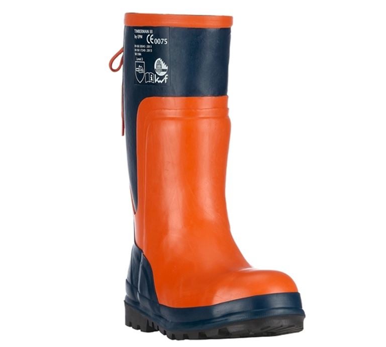 SB stivali antinfortunist. forestali Timberman III blu/arancio | Strauss