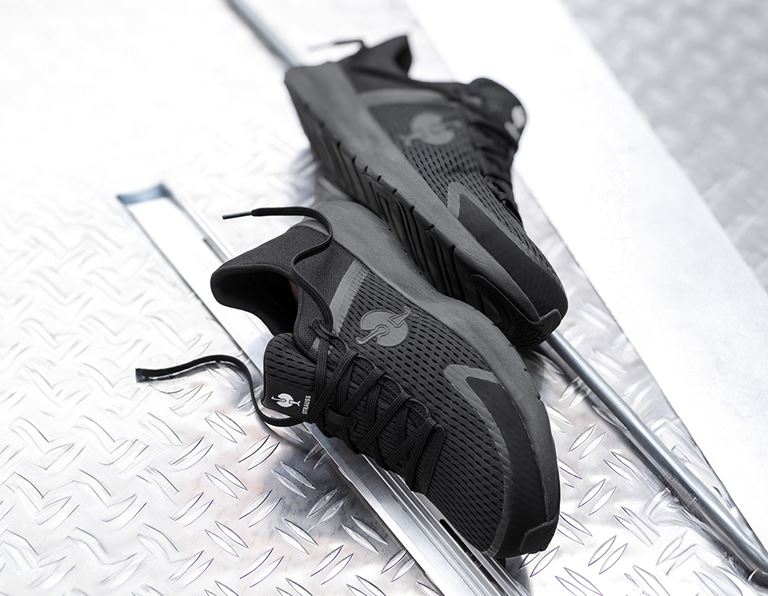 SB Półbuty bezpieczne e.s. Tarent low czarny | Strauss