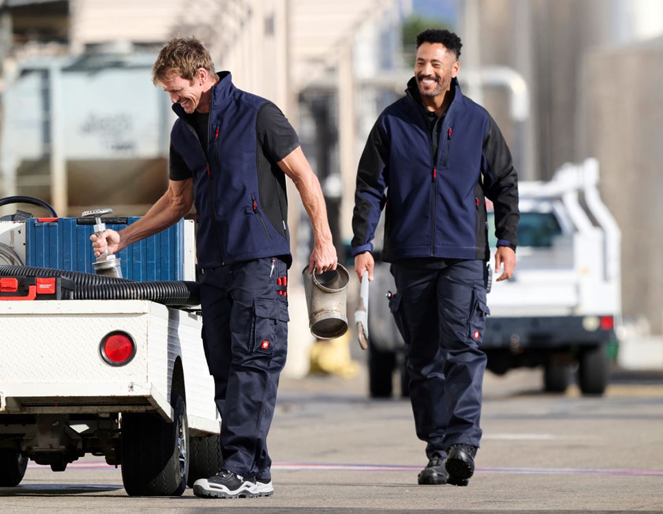 Spodnie typu cargo granatowy | Strauss