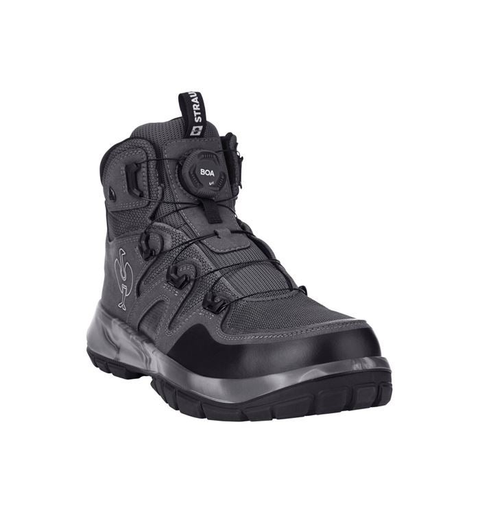 S7S Buty bezpieczne e.s. Altadena mid czarny | Strauss