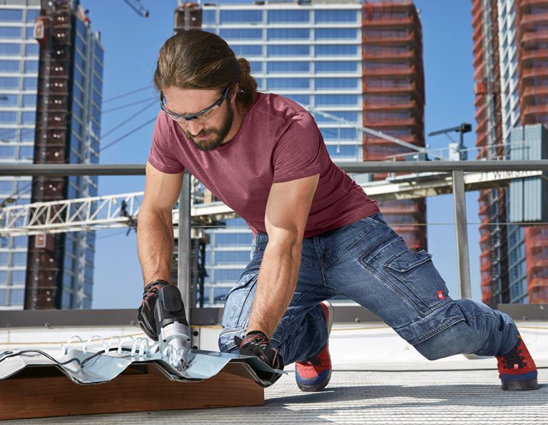 e.s. Cargo worker-jeans POWERdenim stonewashed | Strauss